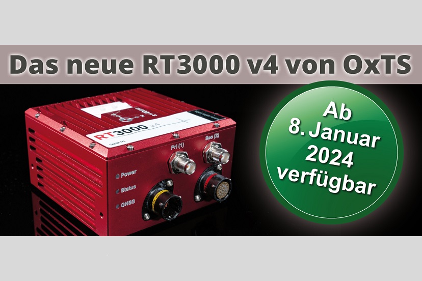 NEU | RT3000 v4 | Inertialsystem | GNSS | OxTS | DTC